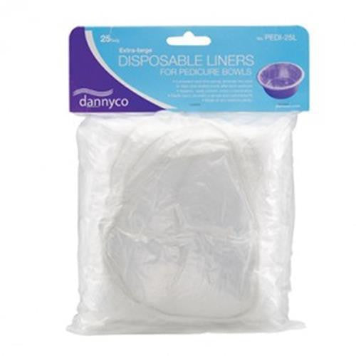 Dannyco - Disposable Pedi Liners - 25 Pack – Nove Salon & Esthetics ...